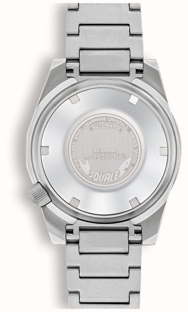 Squale 1521 Militaire Blasted (42mm) Black Dial / Blasted Stainless ...