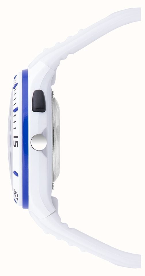 Limit Unisex | White Rubber Strap | Blue Dial 5763.65 - First Class ...