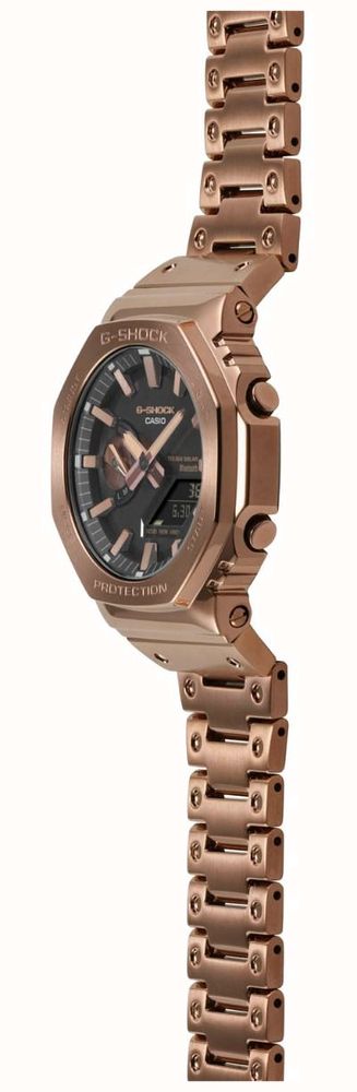 Casio G-Shock Bluetooth Full Metal 2100 Series Bronze Toned Watch GM ...