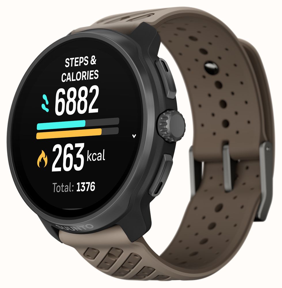 Suunto RACE 2 Titanium AMOLED Multisport Performance Watch (49mm) Trail ...