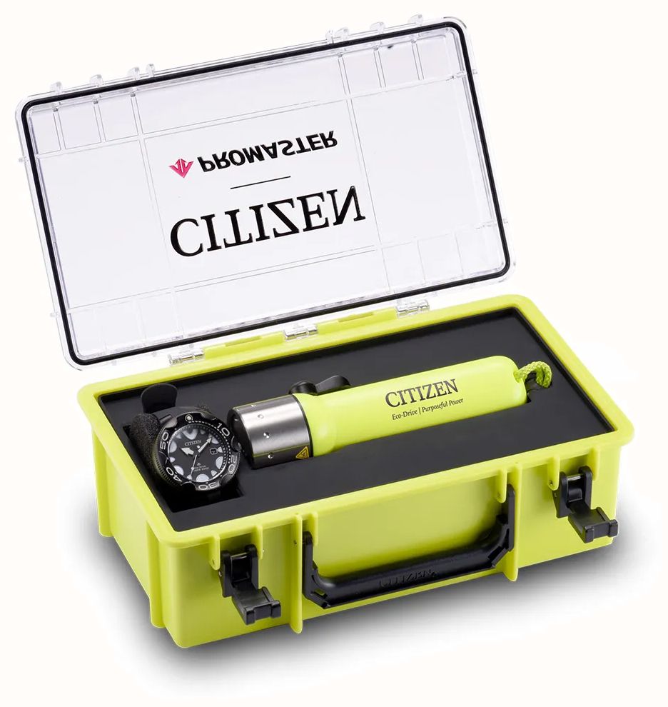 Citizen Eco-Drive Promaster Diver Special Edition Torch And Watch BN0235-01E - First Class Watches™