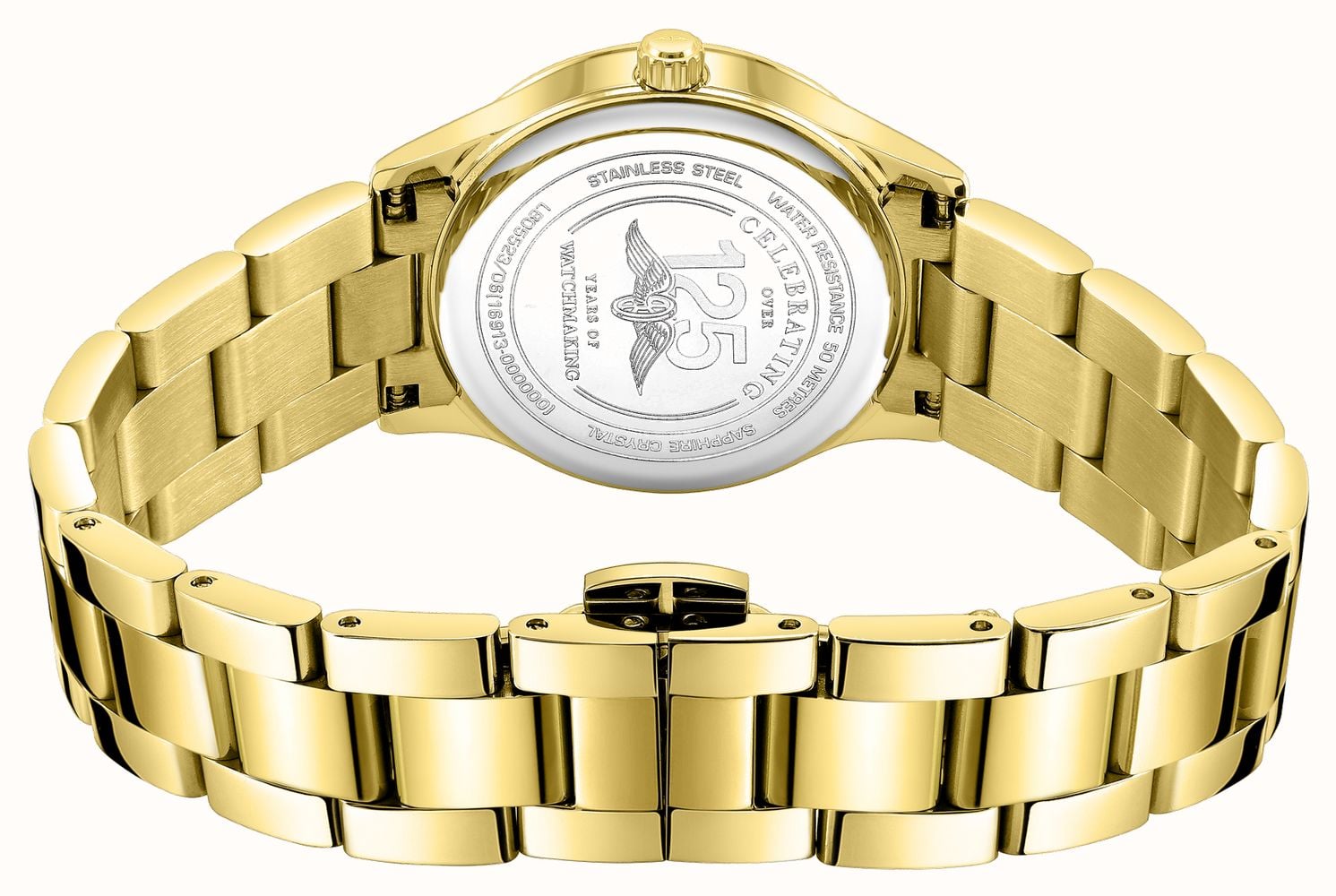 Rotary Contemporary Quartz (30mm) Silver Dial / Gold-Tone Stainless ...