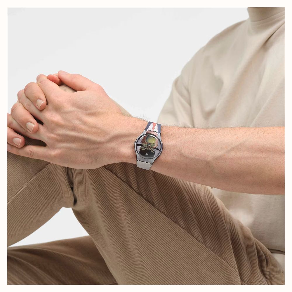 Swatch X Magritte - LE FILS DE L'HOMME BY RENE MAGRITTE - Swatch Art ...