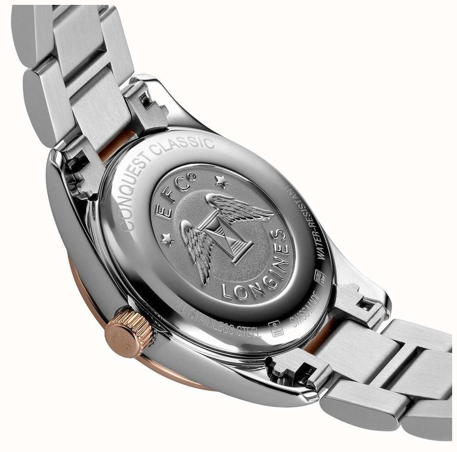 LONGINES Conquest Classic (29.5mm) Silver Sunray Dial / Two-Tone ...