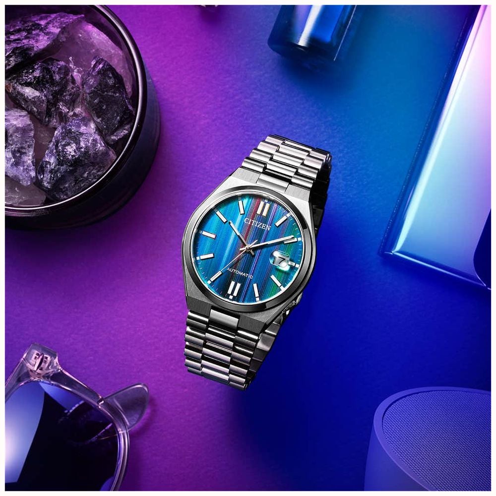 Citizen Tsuyosa Automatic (40mm) Coloured Spectrum Dial / Stainless ...