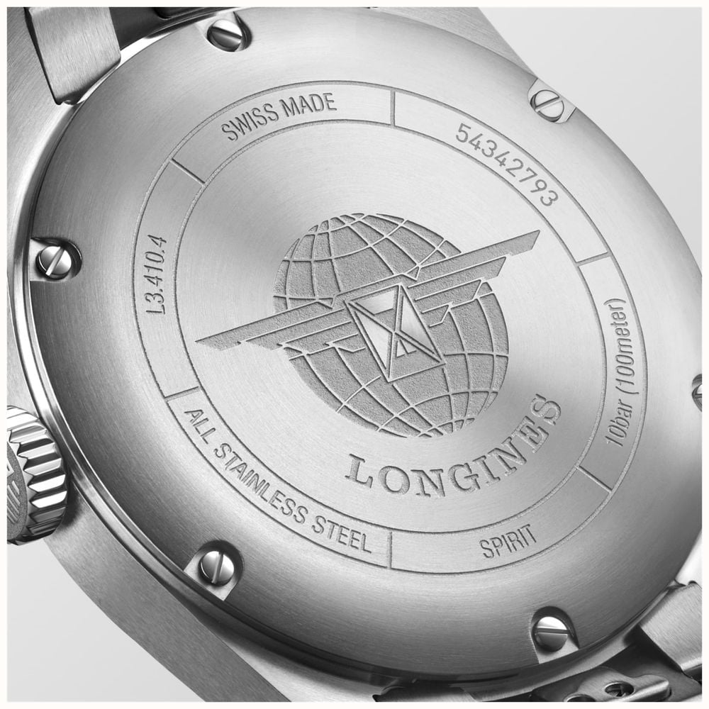 LONGINES Spirit Automatic Chronometer (37mm) Black Dial / Stainless ...