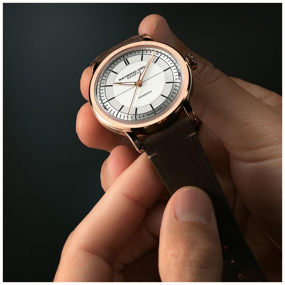 Raymond Weil Millesime Automatic Central-Seconds (39.5mm) Silver Dial ...