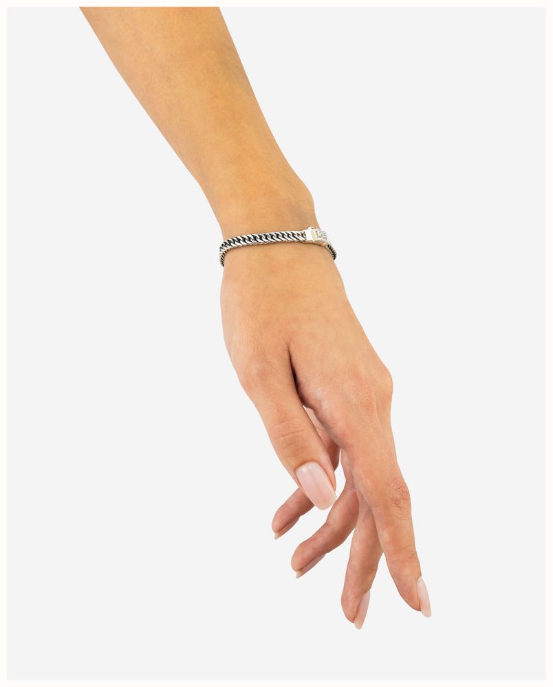 Buddha To Buddha Esther Mini Bracelet Sterling Silver Size E 19cm ...