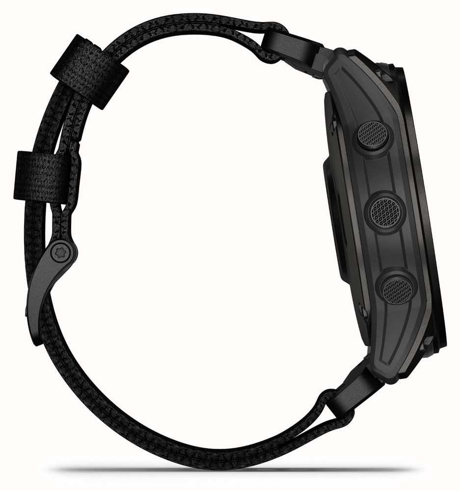 Garmin Tactix 7 AMOLED Edition Black Nylon Silicone Strap 010-02931-01 ...