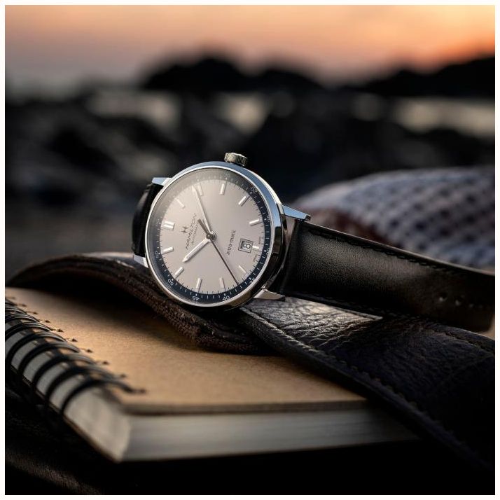 Hamilton American Classic Intra-Matic Automatic (40mm) White Dial ...