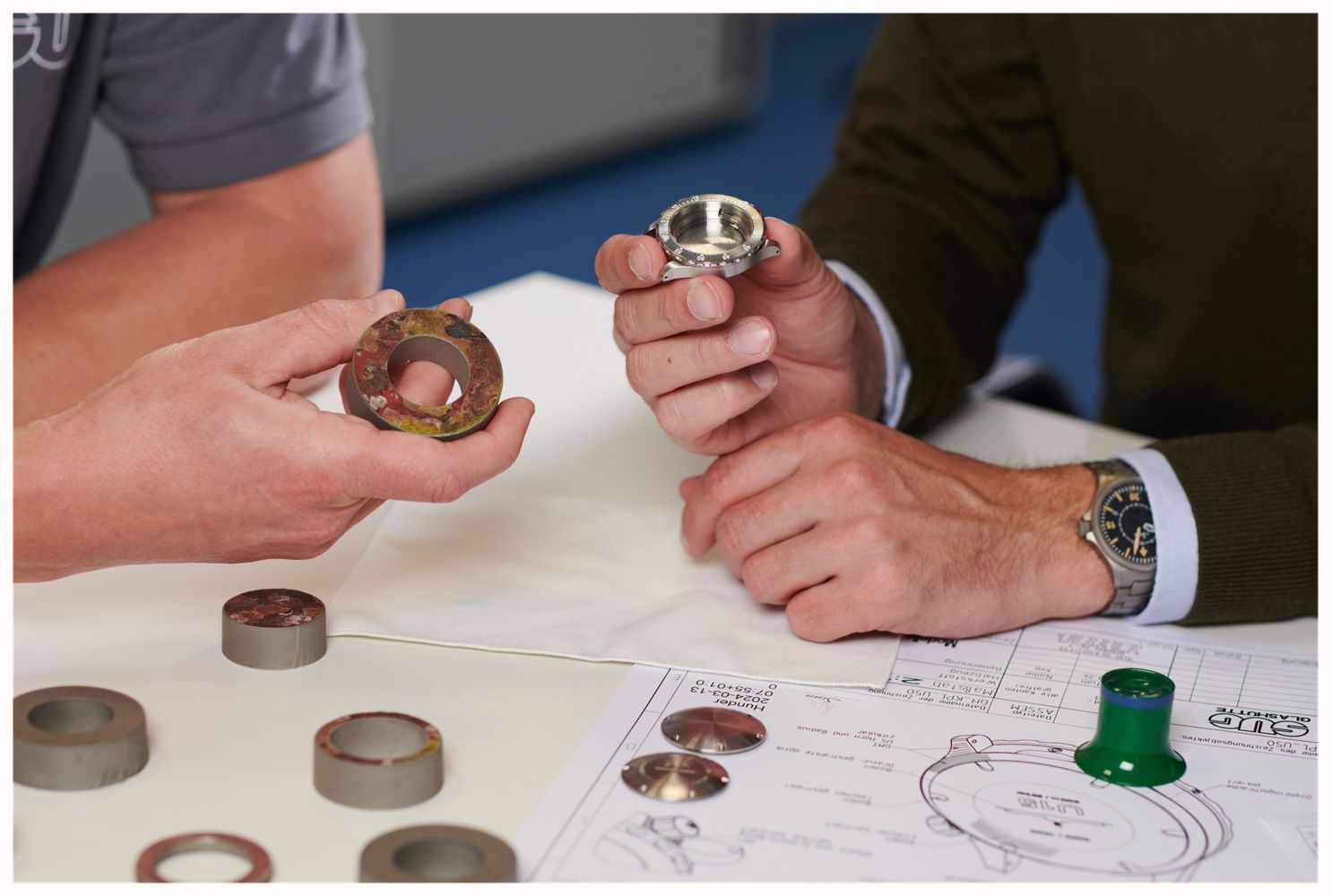 Sinn U16 Submarine Steel Limited Edition (44mm) Blue Dial / Stainless ...