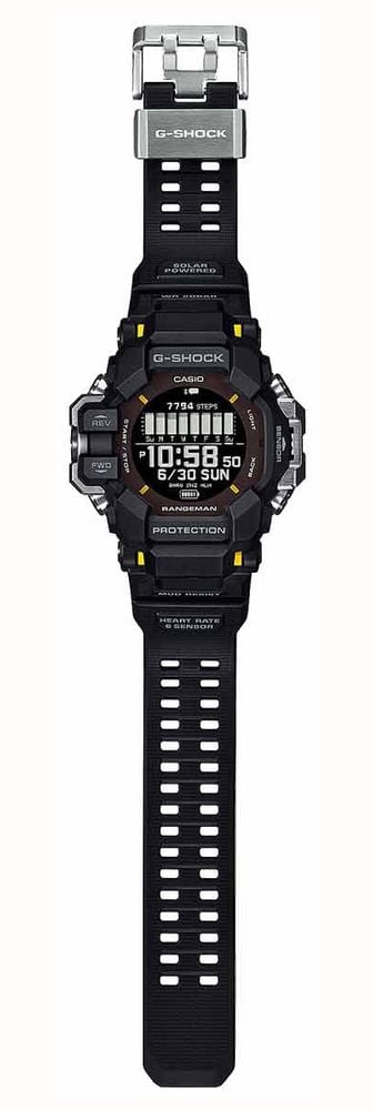 Casio Master Of G Rangeman GPR-H1000 Tough Solar HR GPS - Black GPR ...