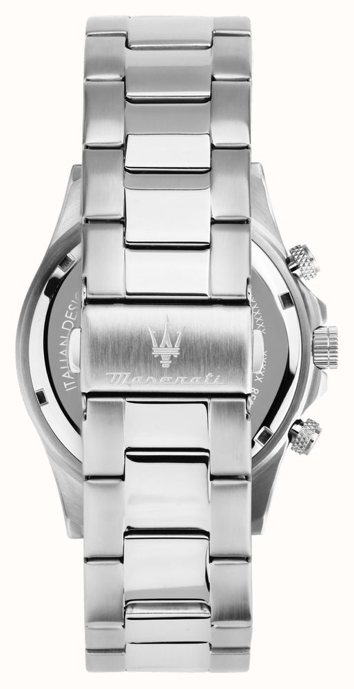 Maserati Men's Competizione (43mm) Blue Chronograph Dial / Stainless ...