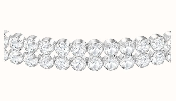 Swarovski Subtle White Crystal Two Strand Bracelet 5221397 - First ...