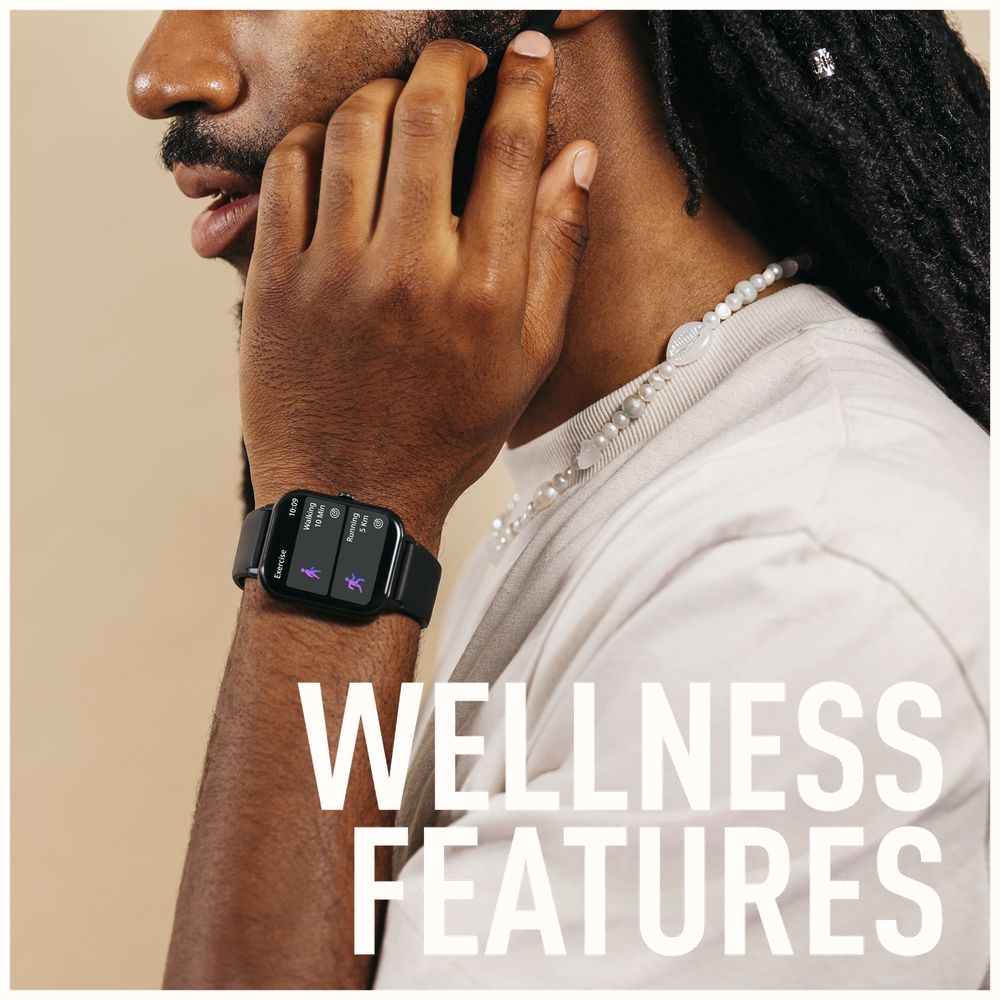 Reflex Active Series 17 Multi-Function Smartwatch + Wireless Earbud Set ...