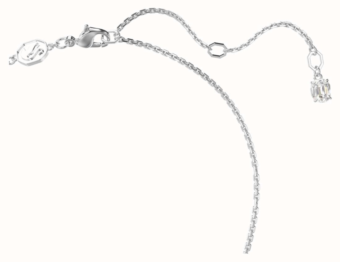 Swarovski Mesmera Pendant Necklace Rhodium Plated Blue And White ...