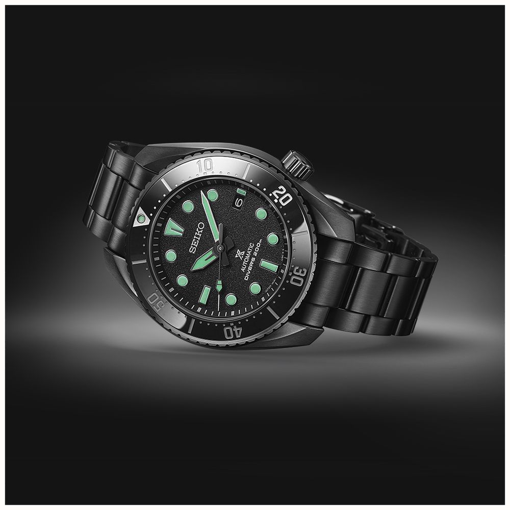 Seiko Prospex Black Series ‘Night Vision’ Sumo Diver Limited Edition ...
