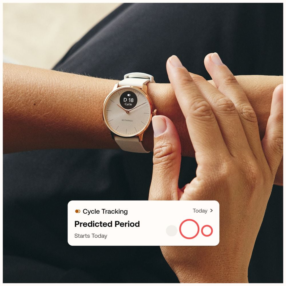 Withings ScanWatch Light - Hybrid Smartwatch (37mm) Black Dial / Black ...