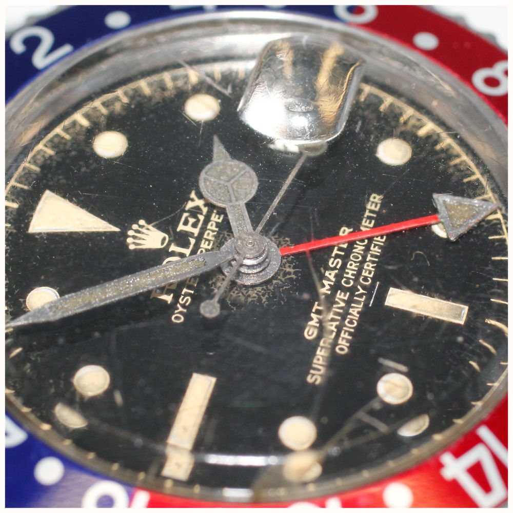 Pre-owned Rolex Vintage GMT-Master Chronometer 1675 Circa 1963 - No Box ...