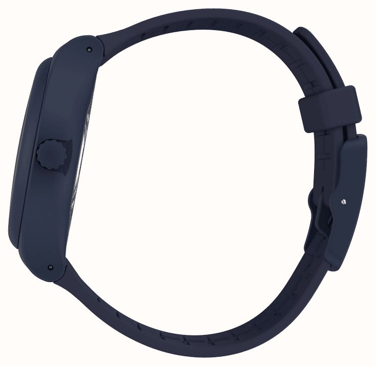 Swatch WAKTU51 Automatic (42mm) Blue Dial / Blue Bio-Sourced Material ...