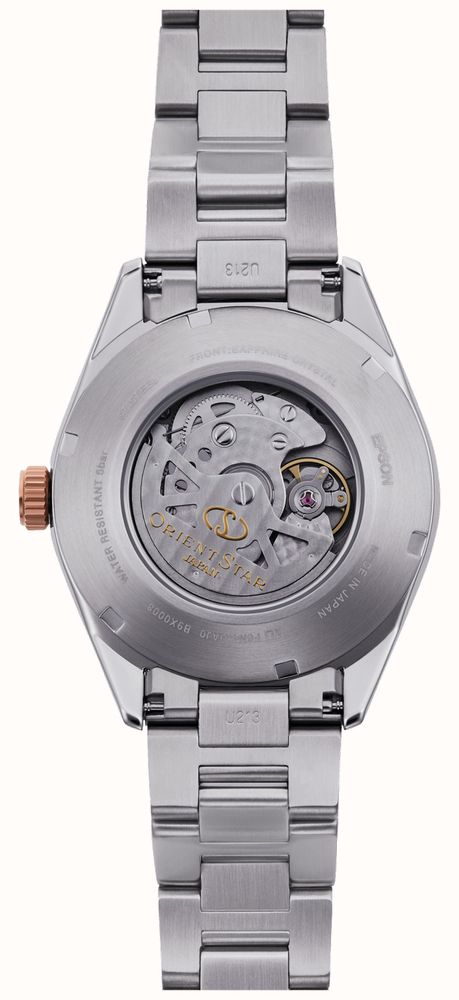 Orient Star Simple Date Mechanical (42mm) White Dial / Stainless Steel ...