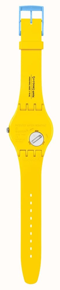 Swatch X The Simpsons SECONDS OF SWEETNESS (41mm) Donut-Printed Dial ...