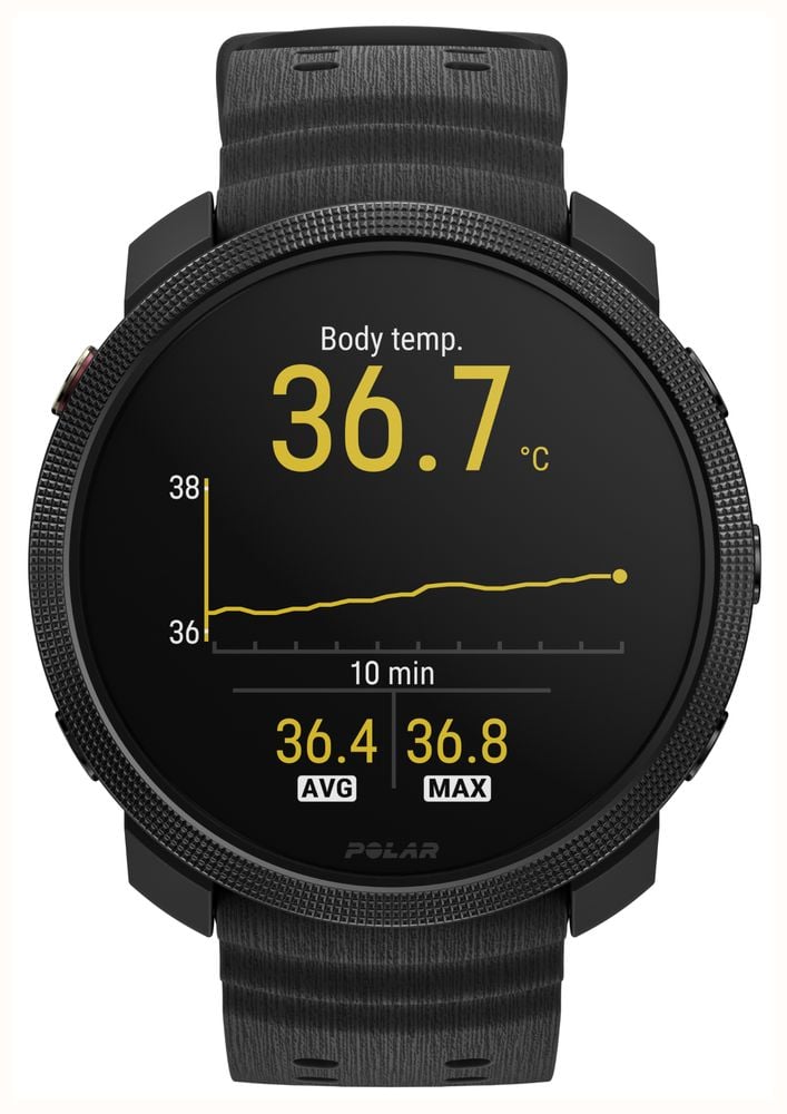 Polar Vantage M3 Multisport GPS Smartwatch Night Black (S-L) 900112398 ...