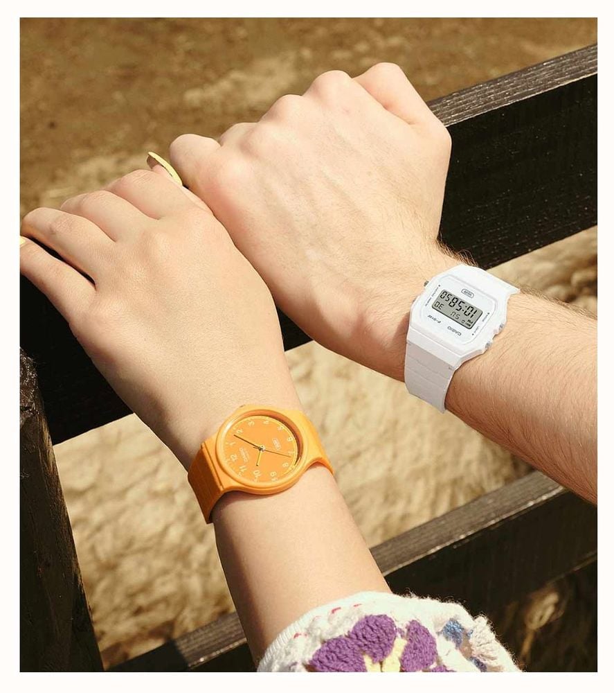 Casio F-91 Series Digital (38.2mm) White Digital Dial / F-91WB-7AEF ...