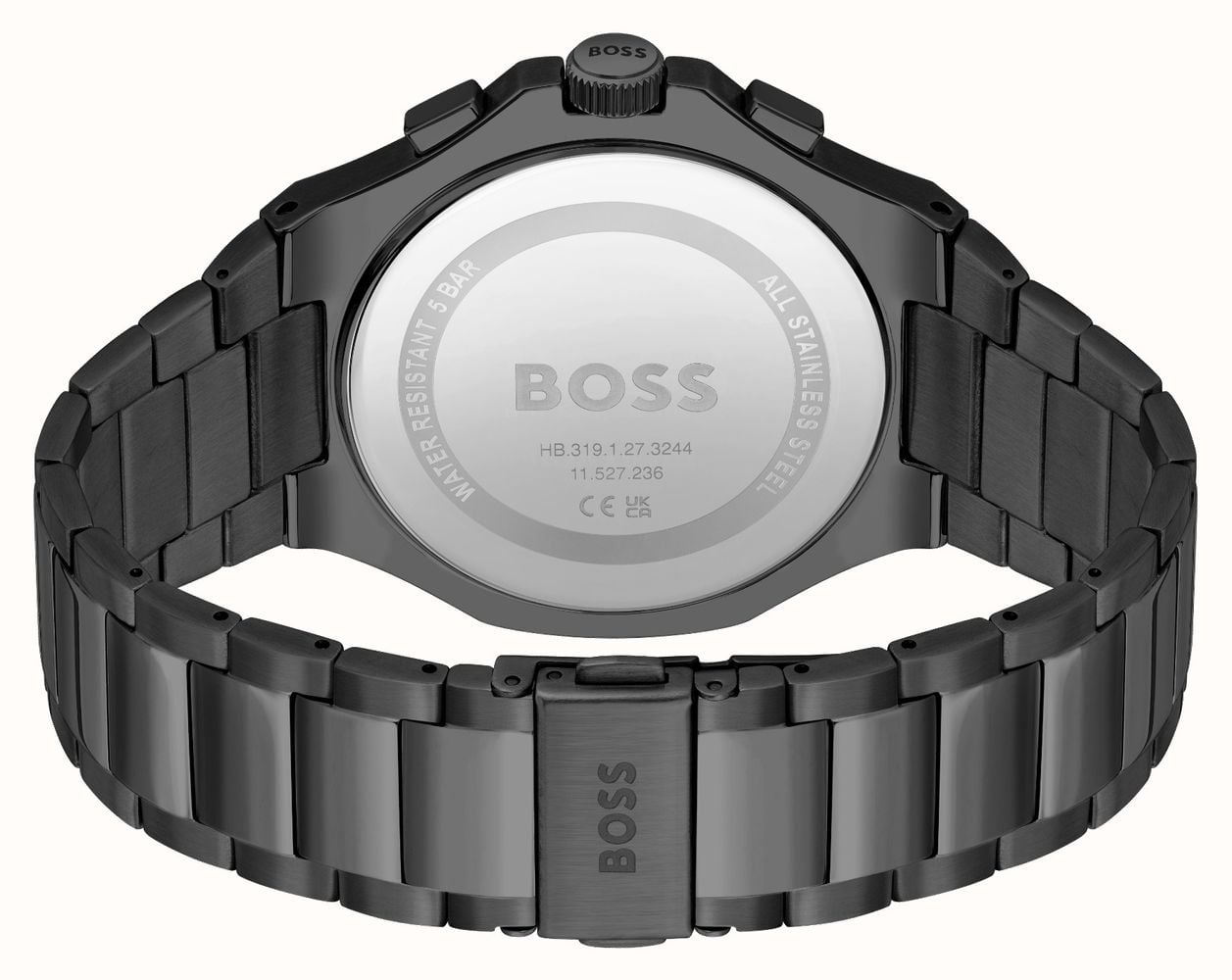 BOSS Taper Black Dial / Black Stainless Steel Bracelet 1514090 - First ...
