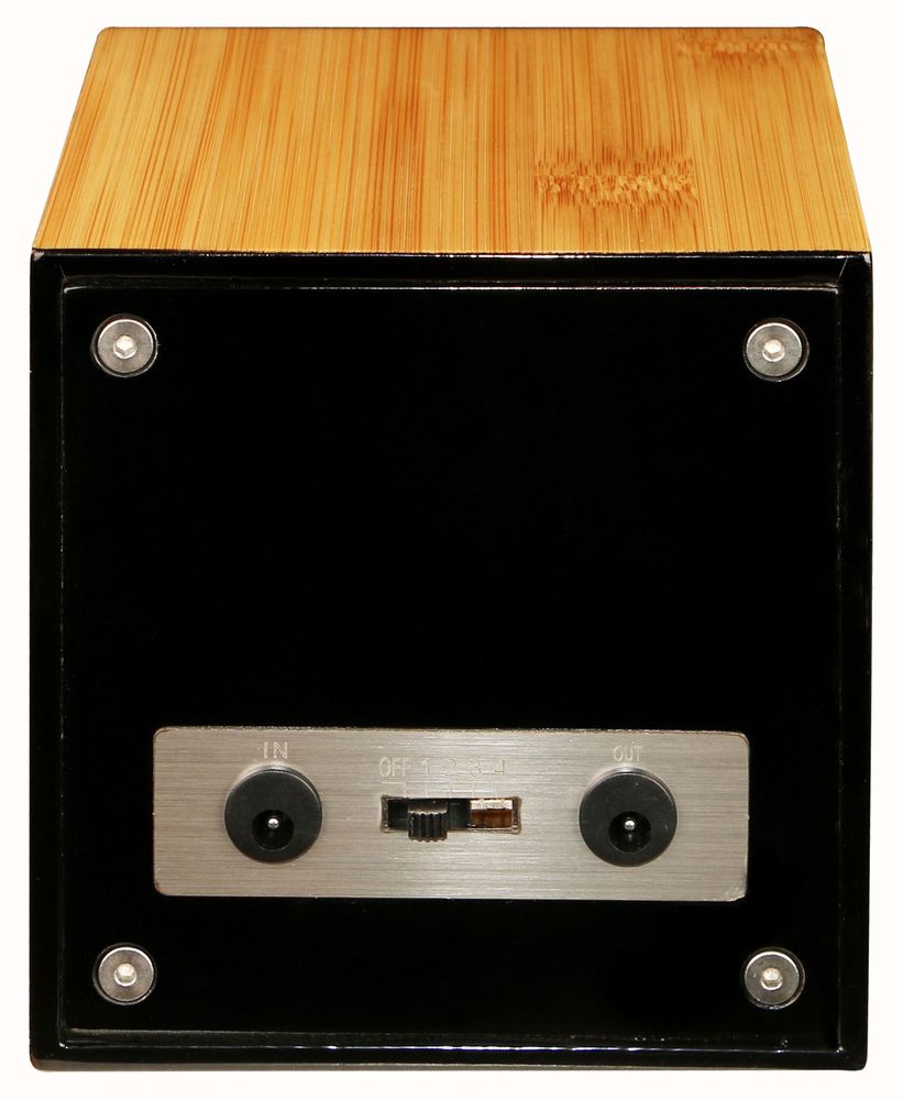 Watch Accessories Automatic Luxury Watch Winder | Bamboo Finish | 4 ...