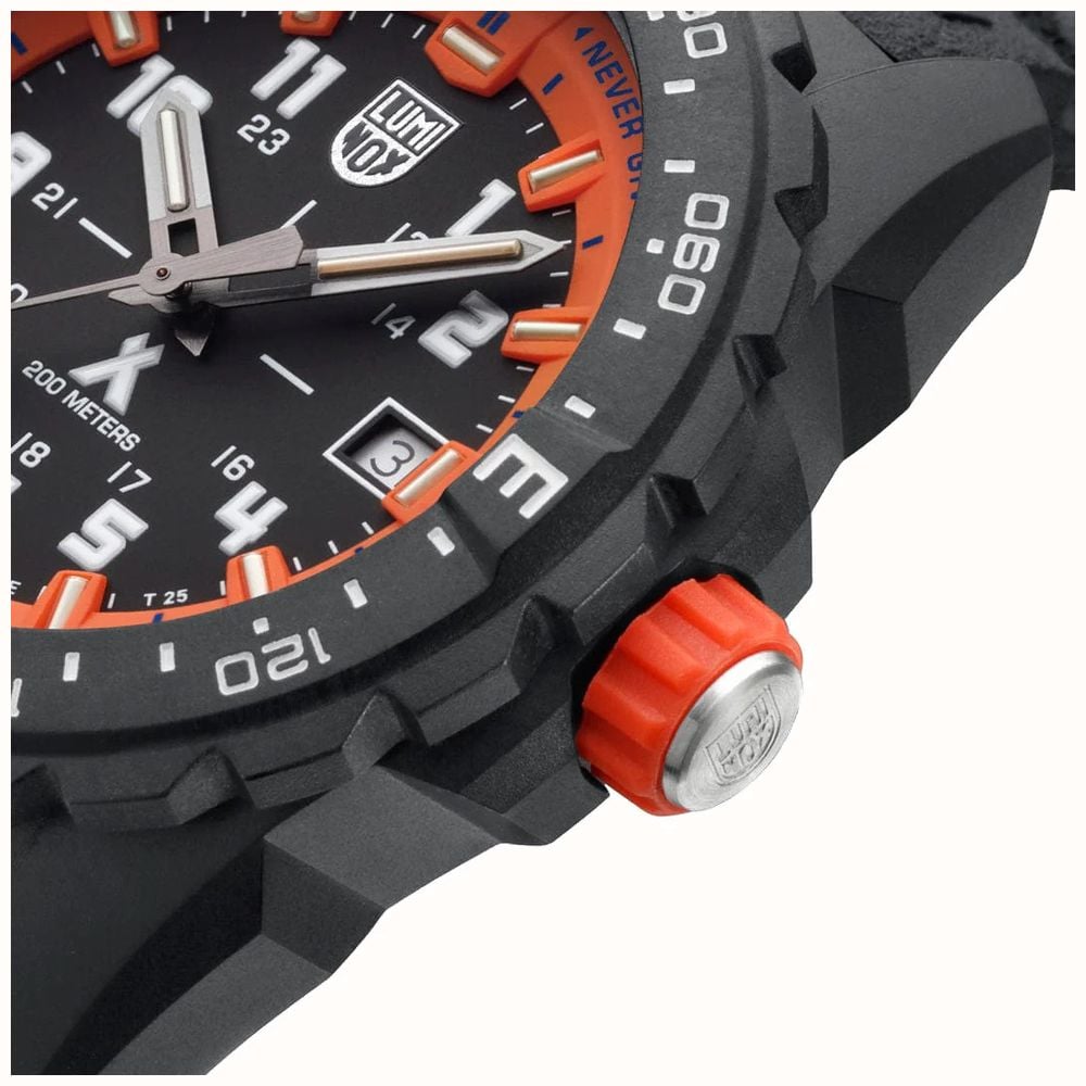 Luminox Bear Grylls Mountain CARBONOX™ (43mm) Black + Orange Dial ...