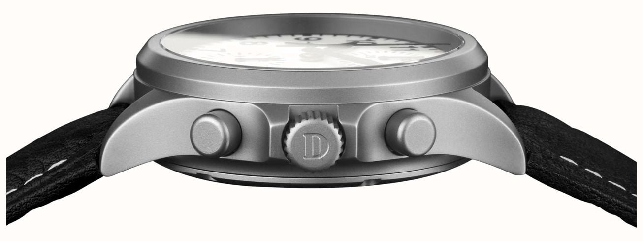 Damasko DC57 Chronograph TOP Automatic (40mm) Luminova C1 White Dial ...