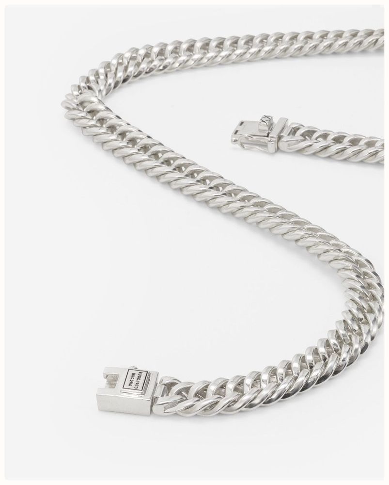 Buddha To Buddha Chain XS Necklace Sterling Silver 50cm 001J044020150 ...