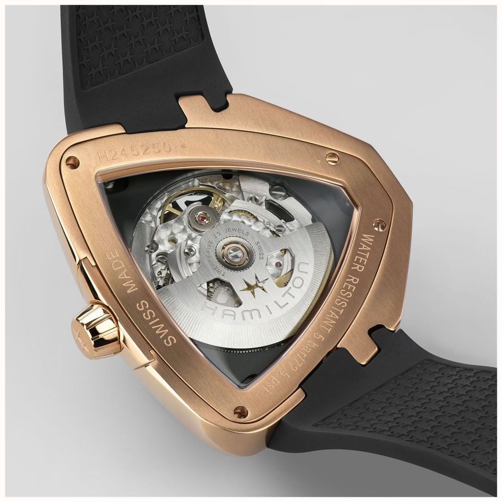 Hamilton Ventura Elvis80 Dragon Skeleton Automatic (42.5mm) Black Dial ...