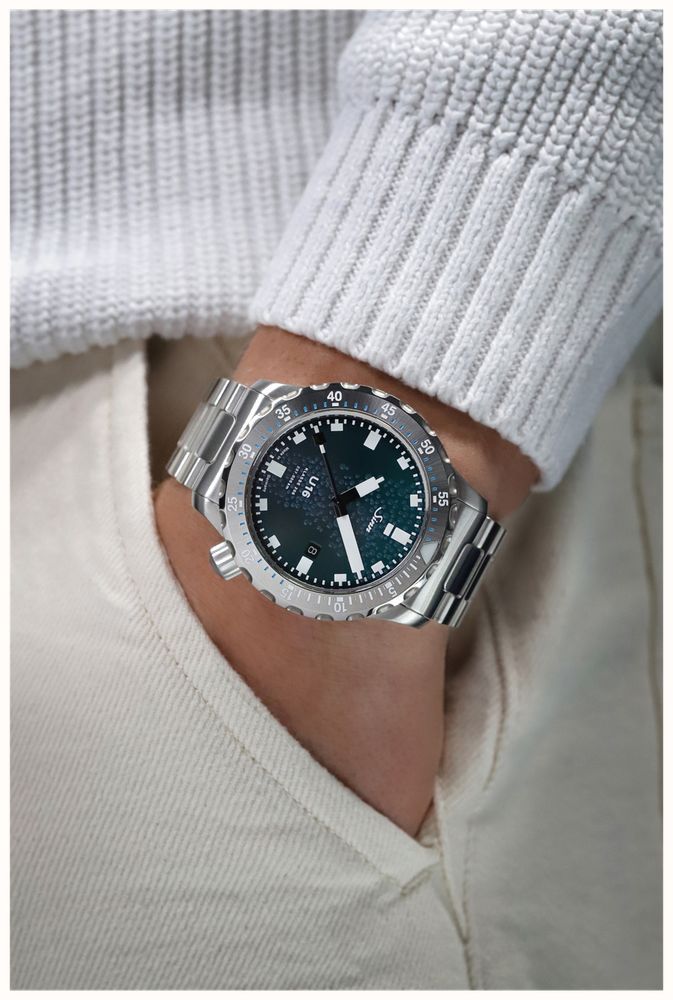 Sinn U16 Submarine Steel Limited Edition (44mm) Blue Dial / Stainless ...