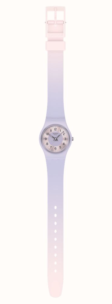 Swatch LILAC LIGHTNESS (25mm) Pink Dial / Gradient Light Purple ...