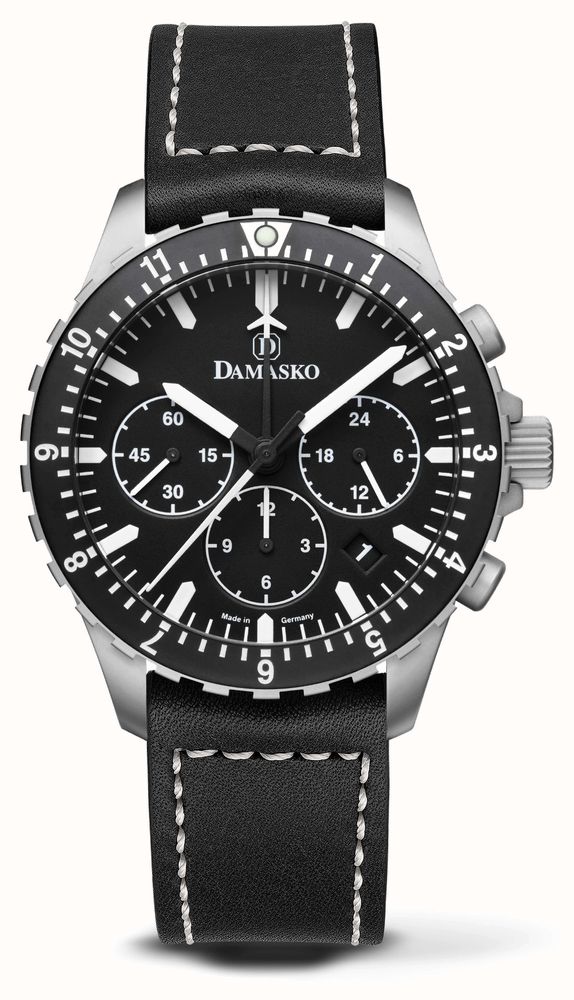 Damasko DC86/2 Chronograph Manufacture Automatic (42mm) Black DC86/2 ...
