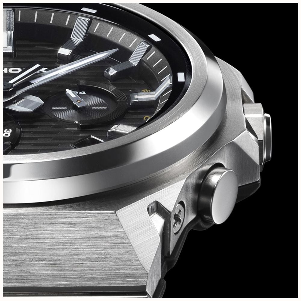 Casio G-Shock G-Steel GST-B1000 Series (44.2mm) Black 'Brick Pattern ...