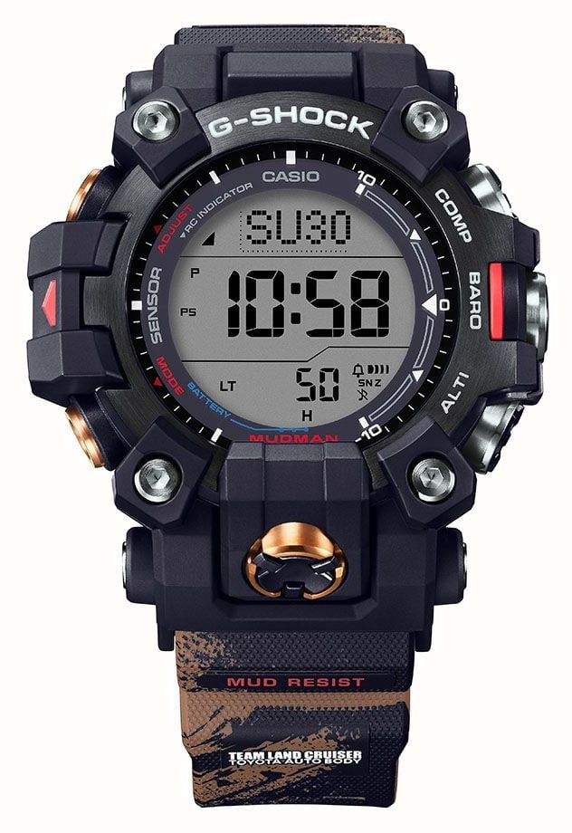 Casio G-Shock X Toyota Auto Body Team Land Cruiser Mudman GW-9500TLC ...