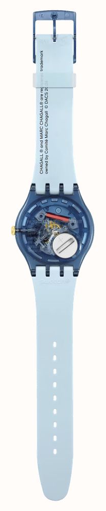 Swatch X Tate - CHAGALL'S BLUE CIRCUS - Swatch Art Journey SUOZ365C ...