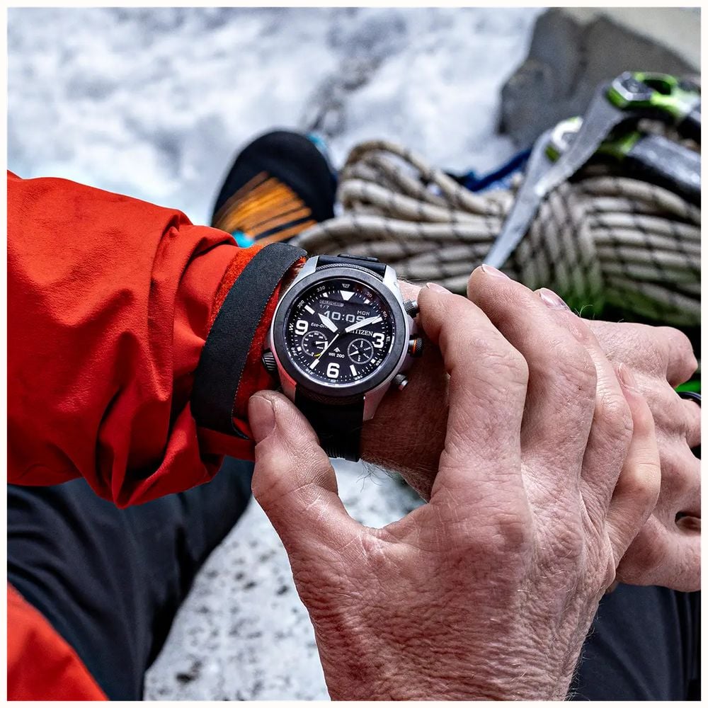 Citizen Promaster Land Combination World Timer (44mm) Black Dial ...