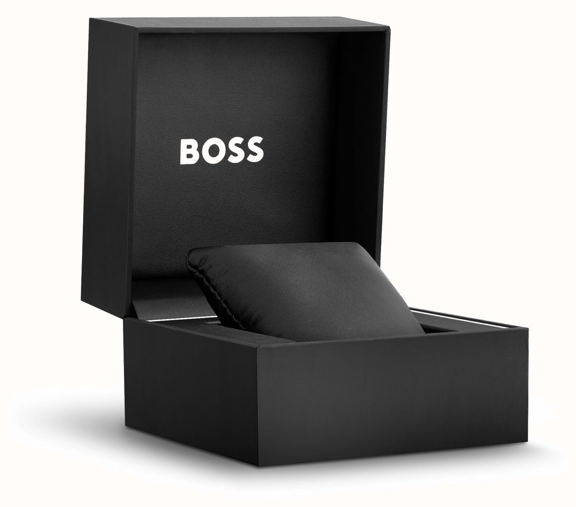 BOSS Principle (41mm) Blue Dial / Stainless Steel Mesh Bracelet 1514115 ...