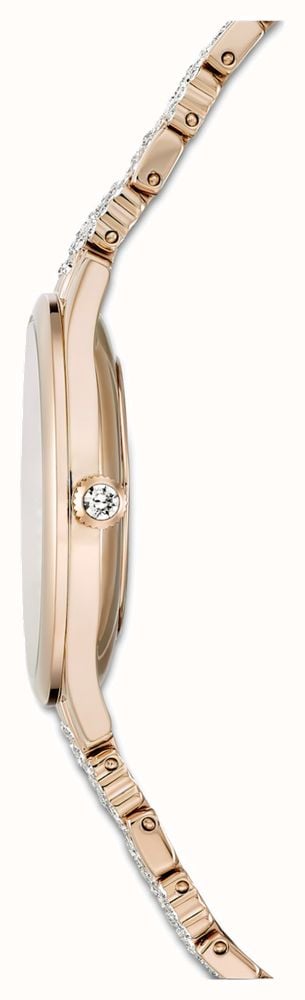 Swarovski Women's Attract (30mm) Silver Dial / Crystal-Set Rose Gold ...