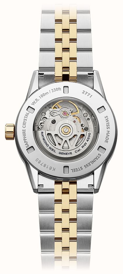 Raymond Weil Freelancer Automatic (38mm) Blue Sunray Dial / Two-Tone ...