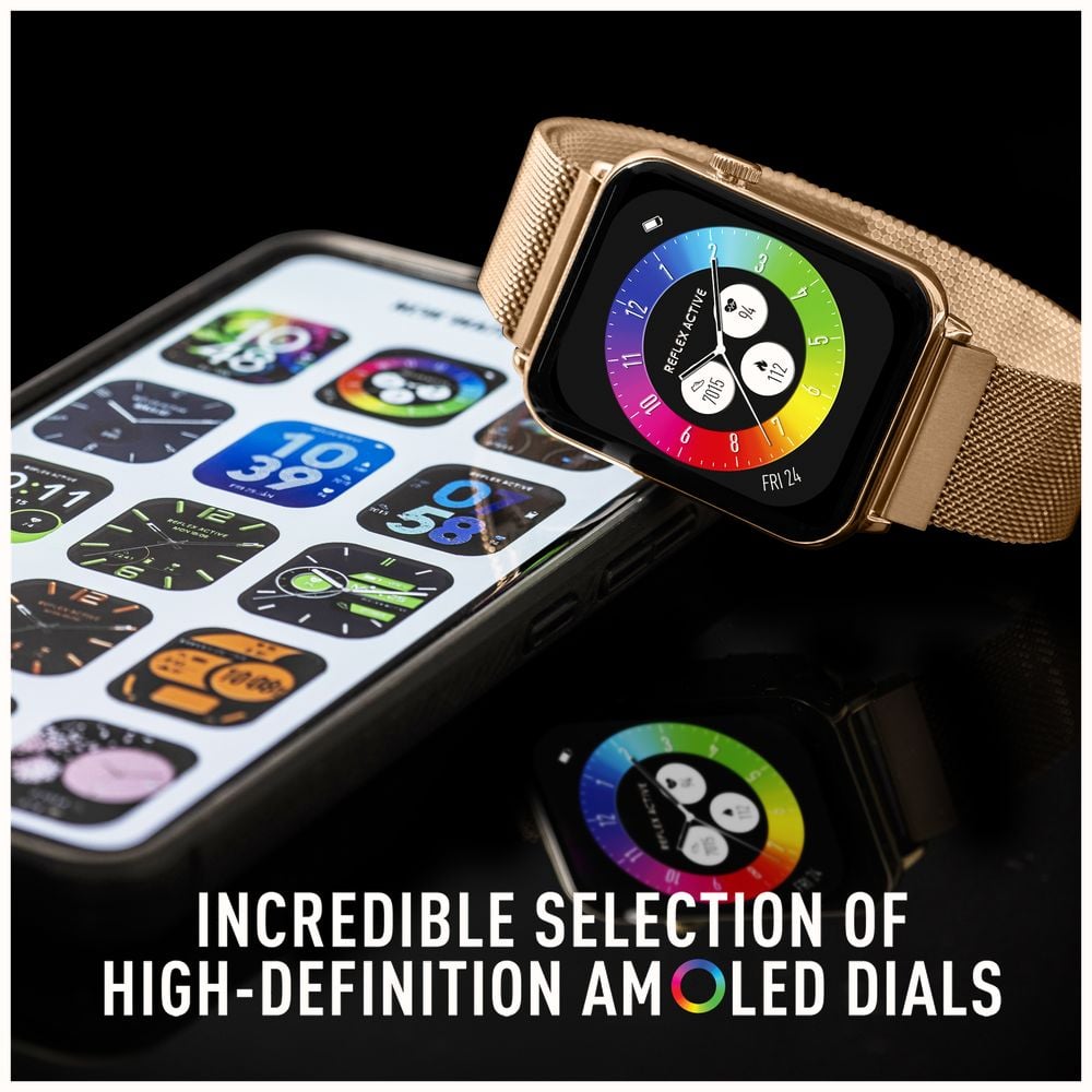 Reflex Active Series 30 Amoled Smart Watch (36mm) Rose Gold-Tone ...