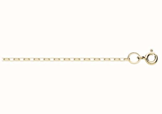 James Moore 9ct Yellow Gold Belcher Small Chain 18" SOBD-130-9Y-18 - First Class Watches™
