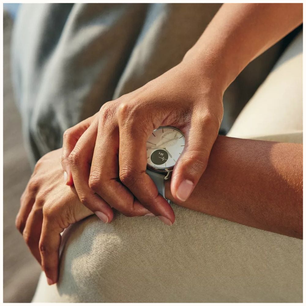 Withings ScanWatch 2 - Hybrid Smartwatch With ECG (38mm) White Hybrid ...