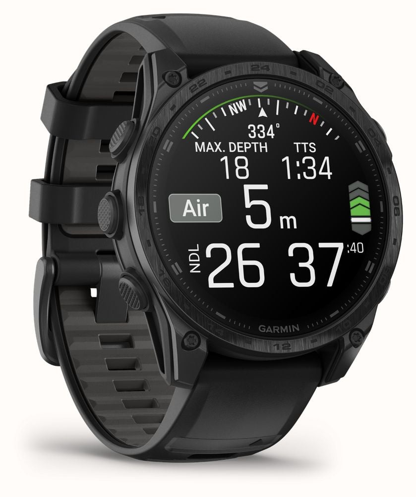 Garmin Tactix 8 47mm AMOLED Sapphire Tactical Smartwatch - Black ...