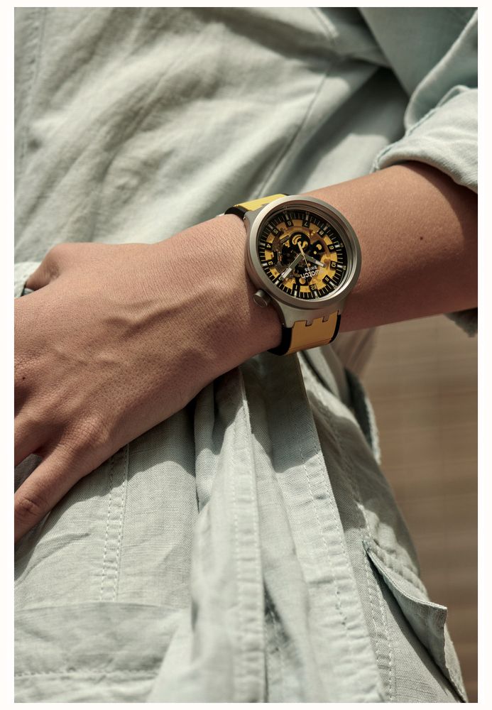 Swatch Big Bold Irony BOLDEN YELLOW Stainless Steel (47mm) Yellow ...