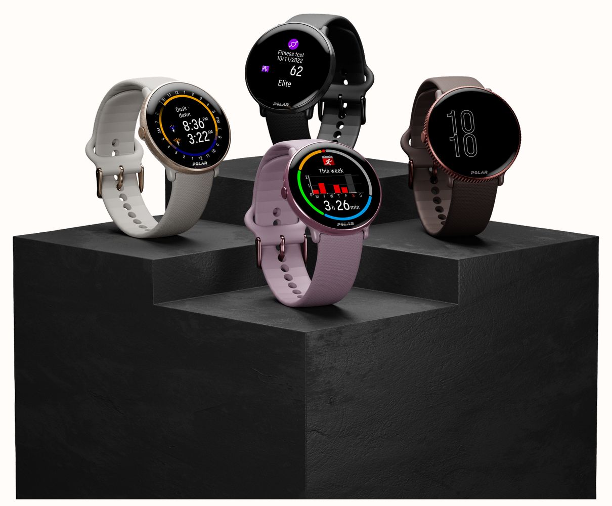 Polar Ignite 3 Fitness & Wellness Watch Night Black (S-L) 900106234 ...